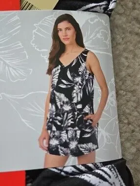 Tommy Bahama | Intimates & Sleepwear | Tommy Bahama Black White Leaf ...
